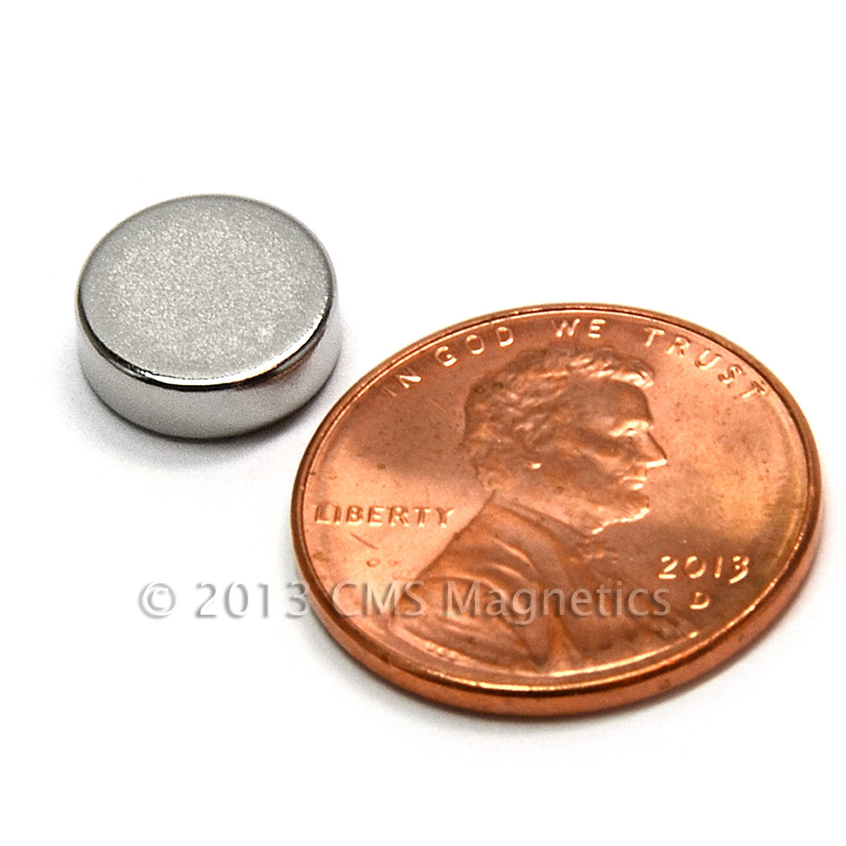 N45 Disc Magnet Dia 3/8x1/8 Neodymium Magnet