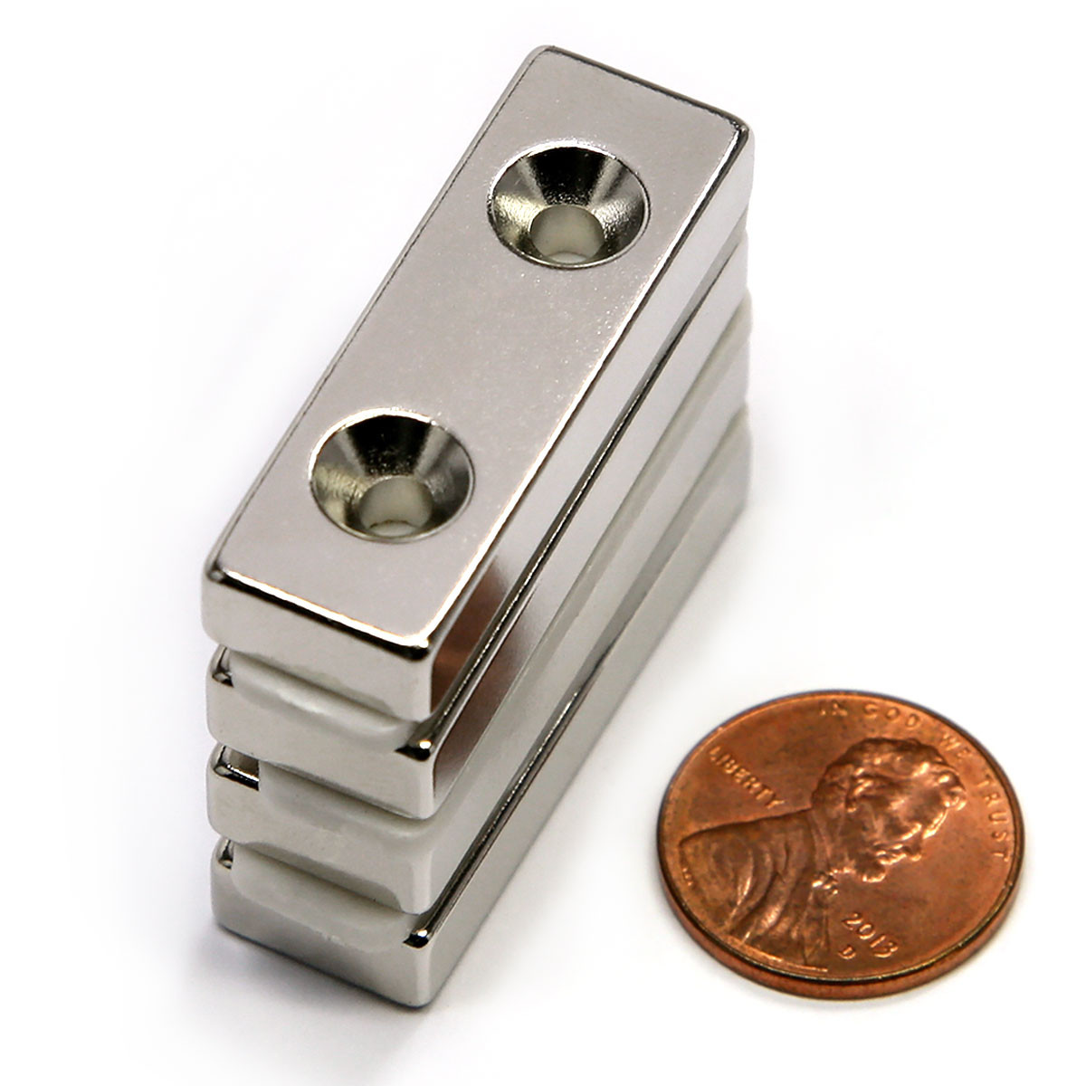 Countersunk Neodymium Magnets Rectangle | CMS Magnetics