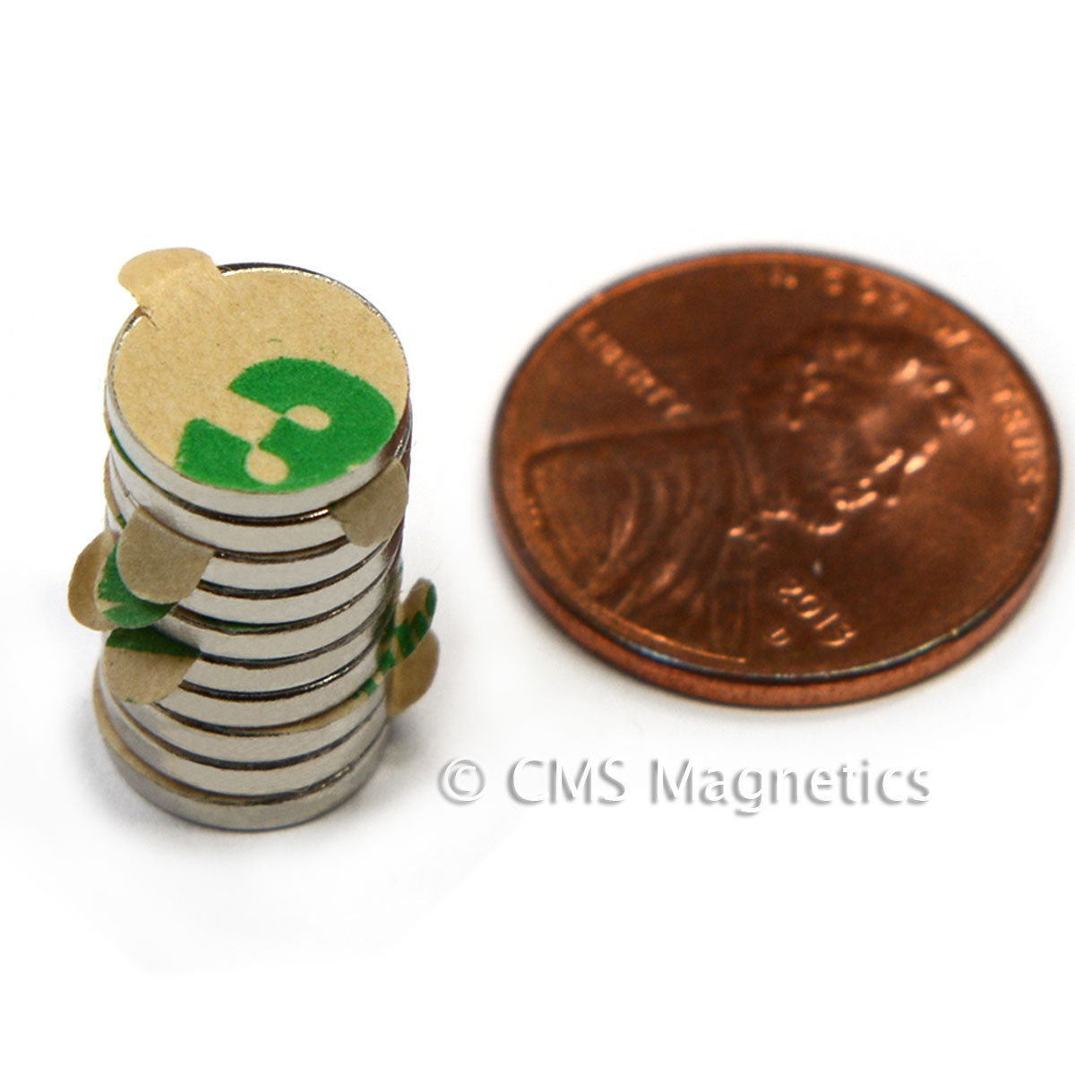 Neodymium Disc Magnets w/ 3M Adhesive Rare Earth
