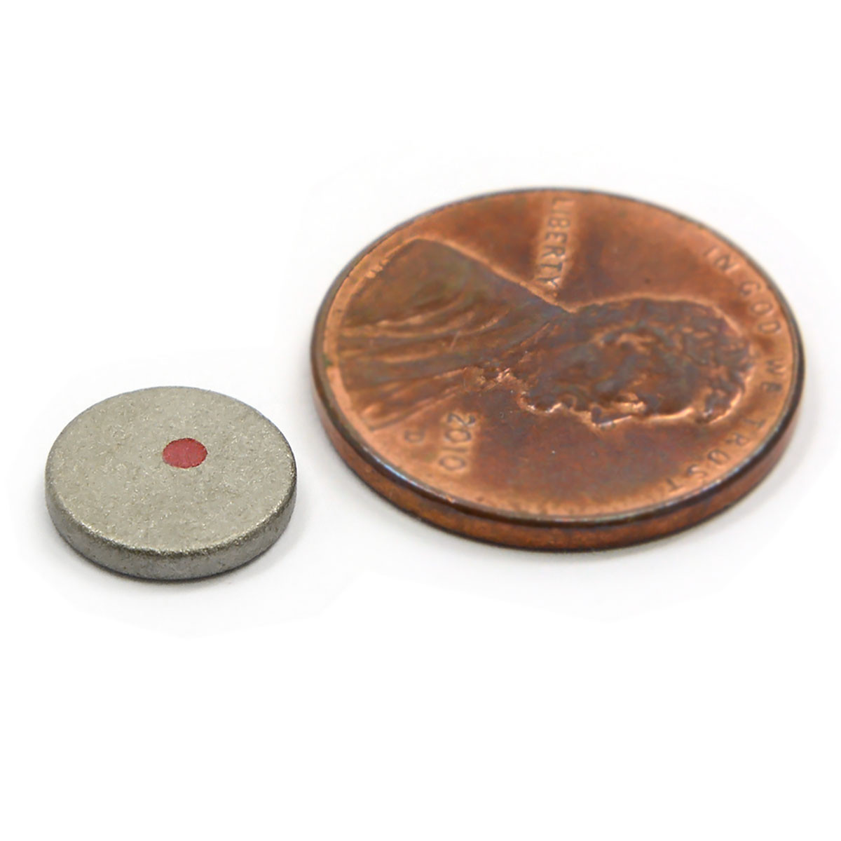 Samarium Cobalt Magnets Dia 3/8x1/16" 572F Temperature | CMS Magnetics
