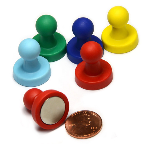Magnetic Push Pins Supersized magnet push pins