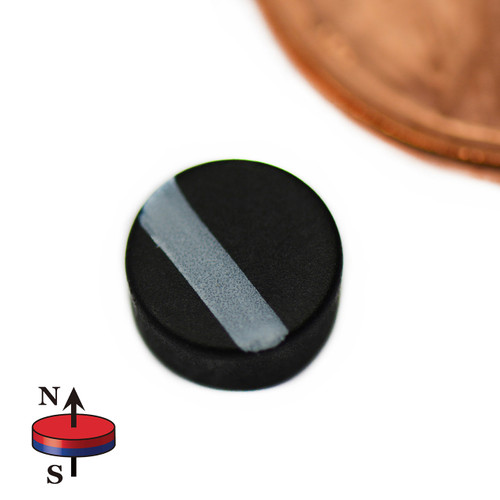 High-Strength N52 Epoxy Coated Neodymium Magnet 3/16"x1/8"