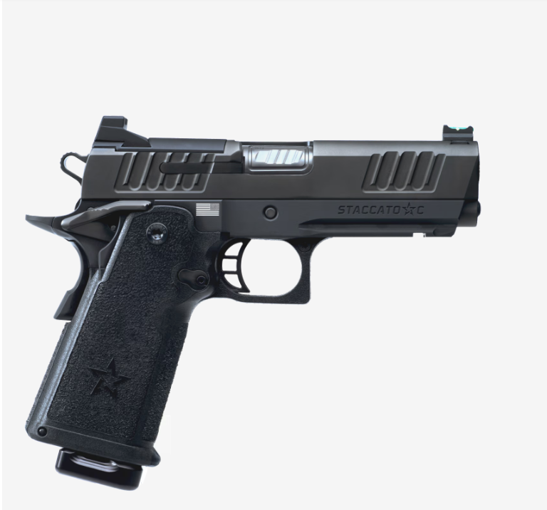 Staccato C 2011 9mm Pistol, Compact EDC, Semi-Auto, 4" Barrel, 10-Round ...