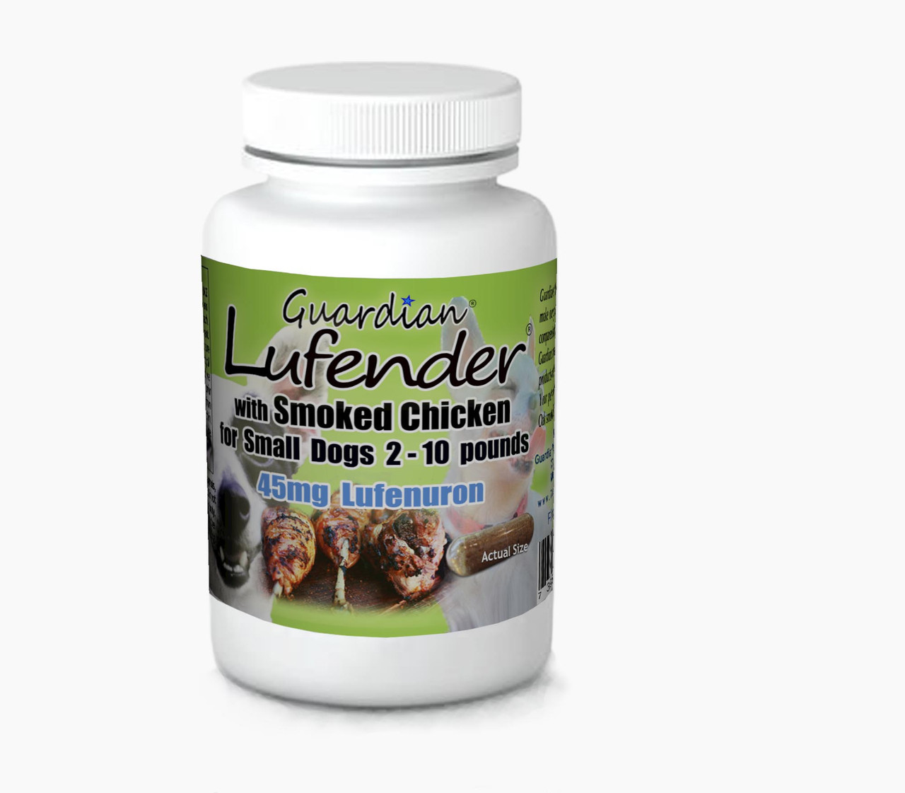 Lufender® 45mg Lufenuron monthly for Small Dogs 2-10Lbs