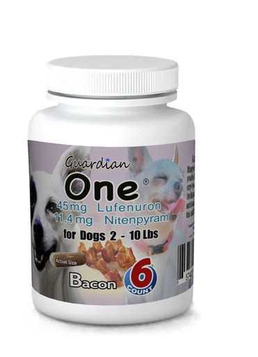 Guardian One® 45mg Lufenuron & Nitenpyram monthly for Small Dogs 2 - 10 Lbs