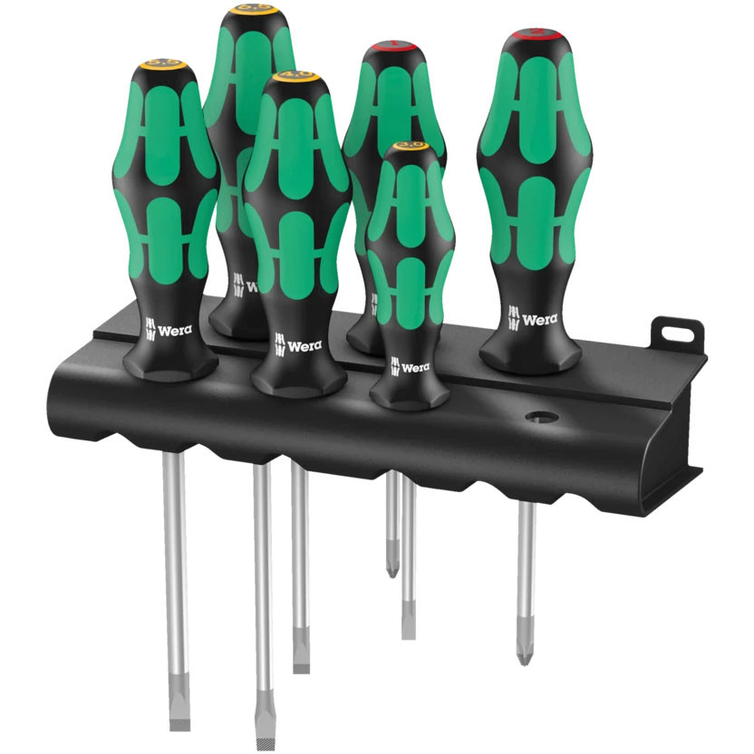 Wera Tool Kraftform 334/6 Screwdriver Set - The Sport Factory