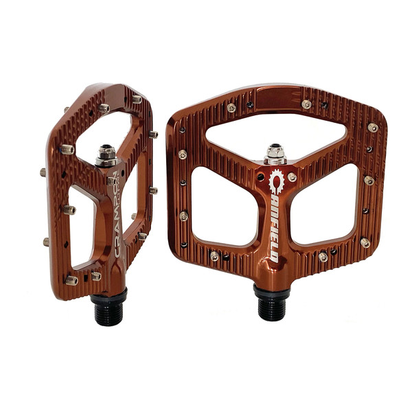 Canfield Crampon Ultimate Pedals, Bronze - The Sport Factory