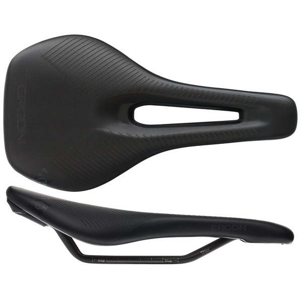 Ergon SR Pro Women's Saddle, Small/Medium, Stealth - The Sport Factory