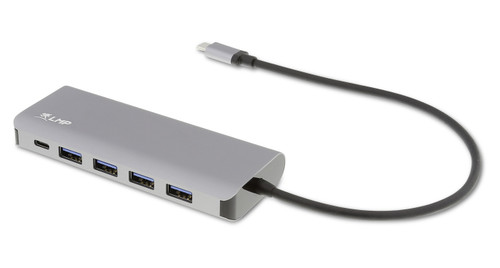 [22366] LMP USB-C USB HUB, 7-port with power, space gray - Sozo ...