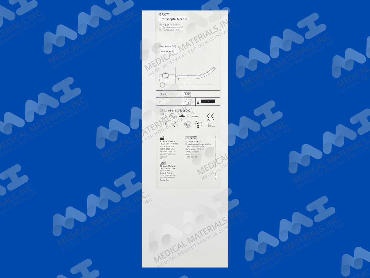 BRK Transseptal Needle - 98cm