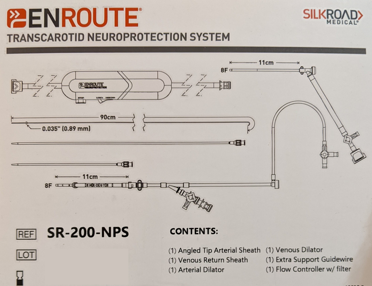 ENROUTE Transcarotid Neuroprotection System (NPS) - 90cm - Medical ...