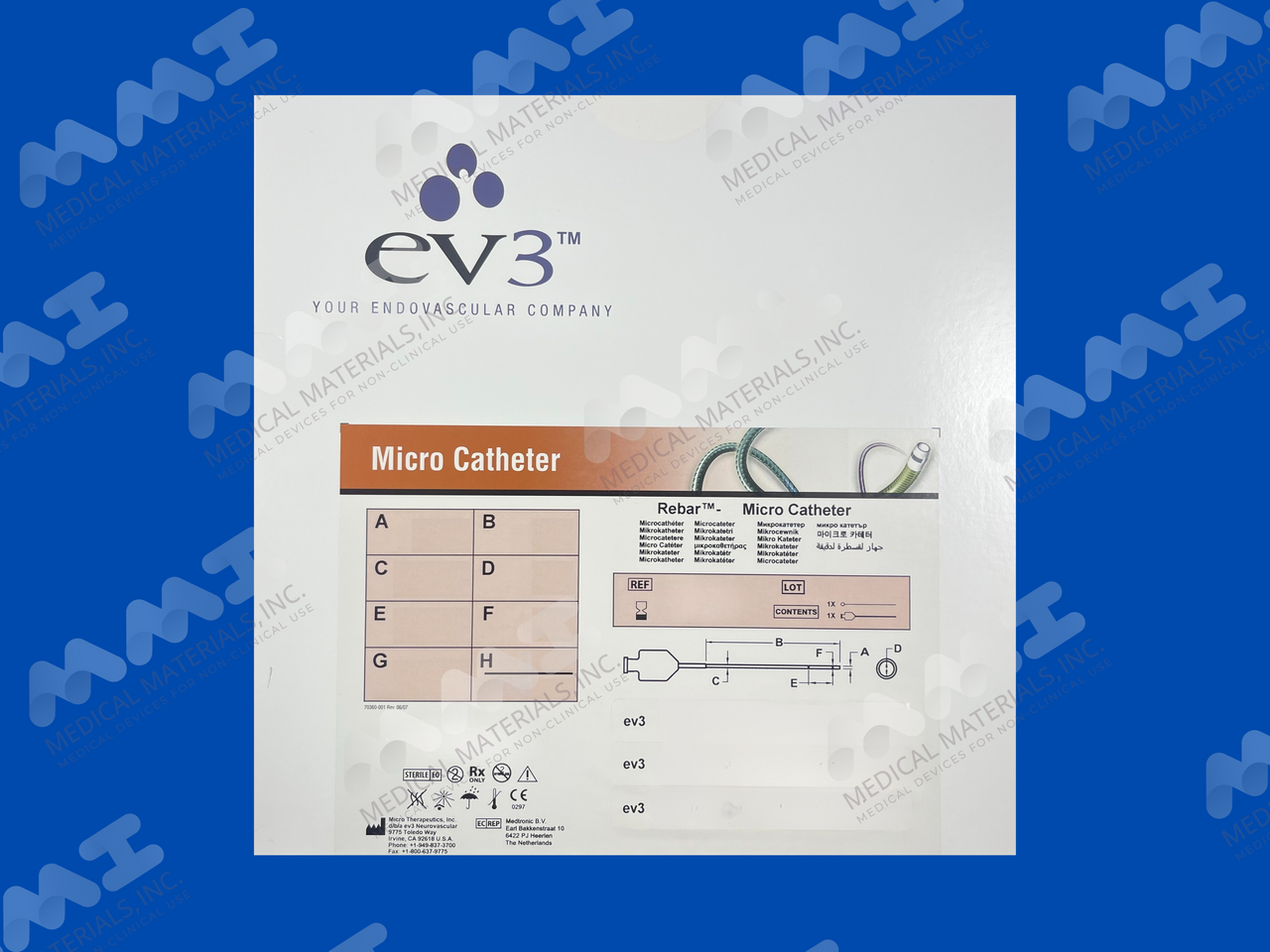 Rebar 18 Micro Catheter - 2.4Fr/2.7Fr x 153cm