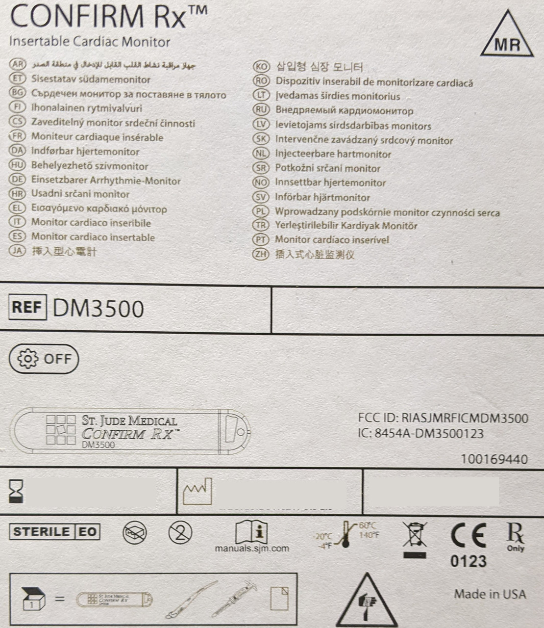 CONFIRM Rx Insertable Cardiac Monitor (ICM)