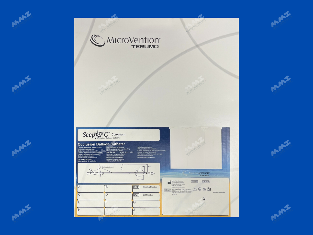 Scepter C Compliant Occlusion Balloon Catheter - DMSO Compatible - 4 ...