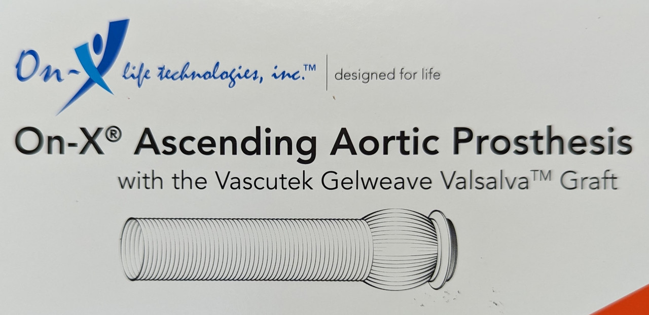 On-X Ascending Aortic Prosthesis with the Vascutek Gelweave Valsalva ...