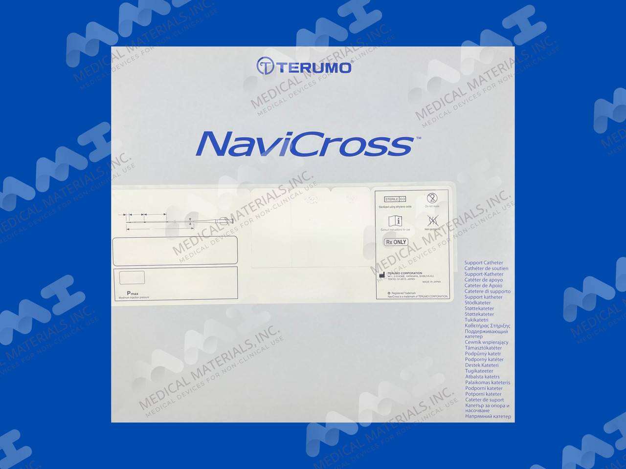 NaviCross Support Catheter - PN*NA180N3H - Angled - 2.6Fr x .018" x 135cm