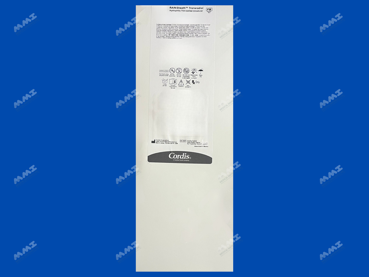 RAIN Sheath Transradial Hydrophilic Thin-walled Introducer - Bare Wire ...