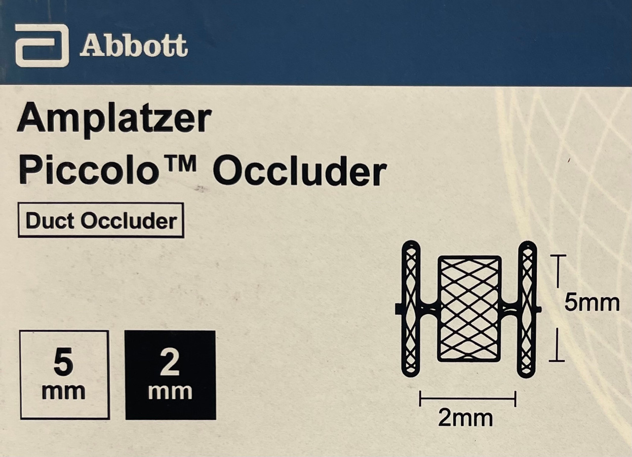 Amplatzer Piccolo Duct Occluder - 5mm x 2mm