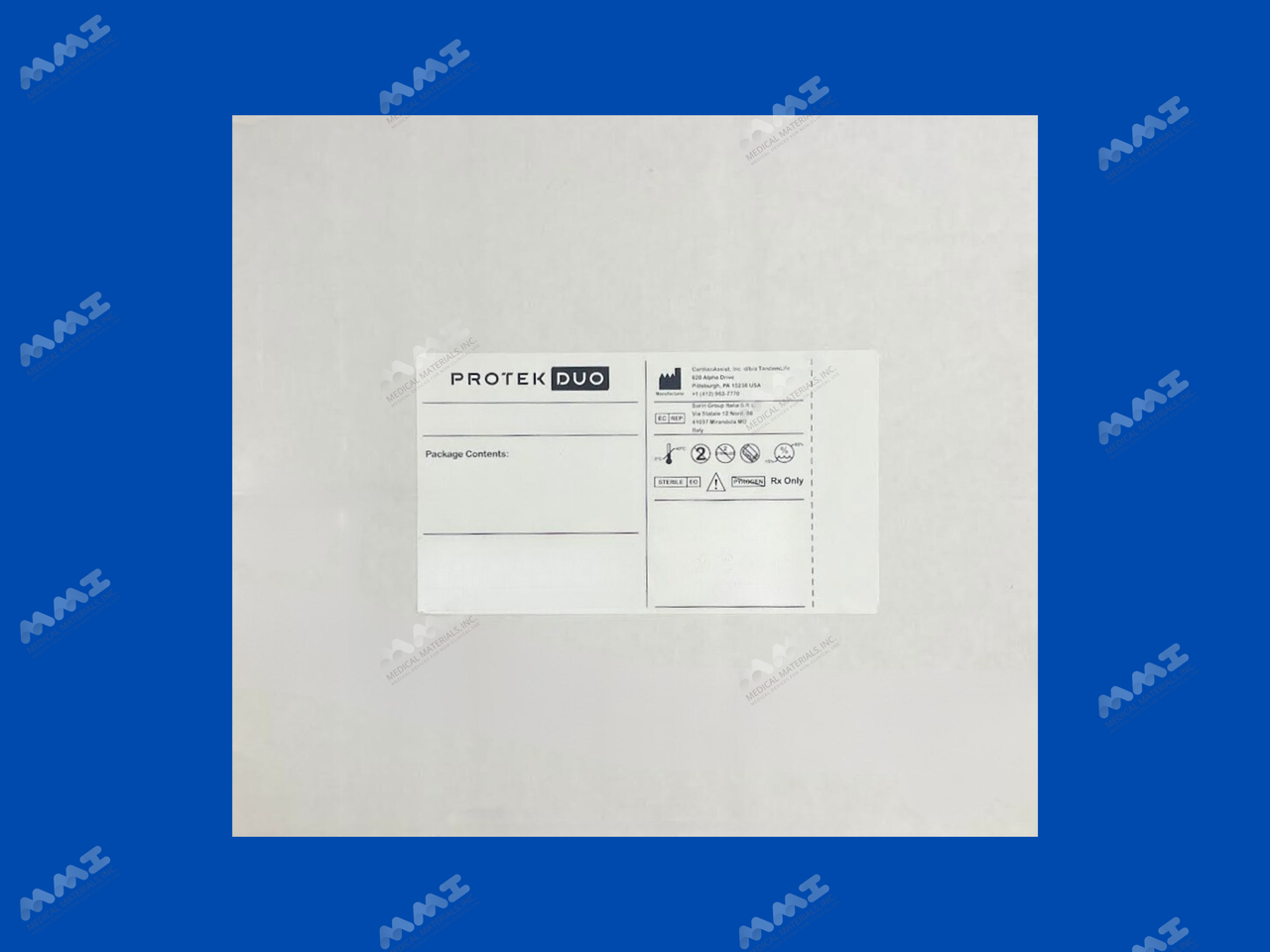 PROTEK Duo Mini Dual Lumen Cannula Set for Rapid Deployment - 31 Fr