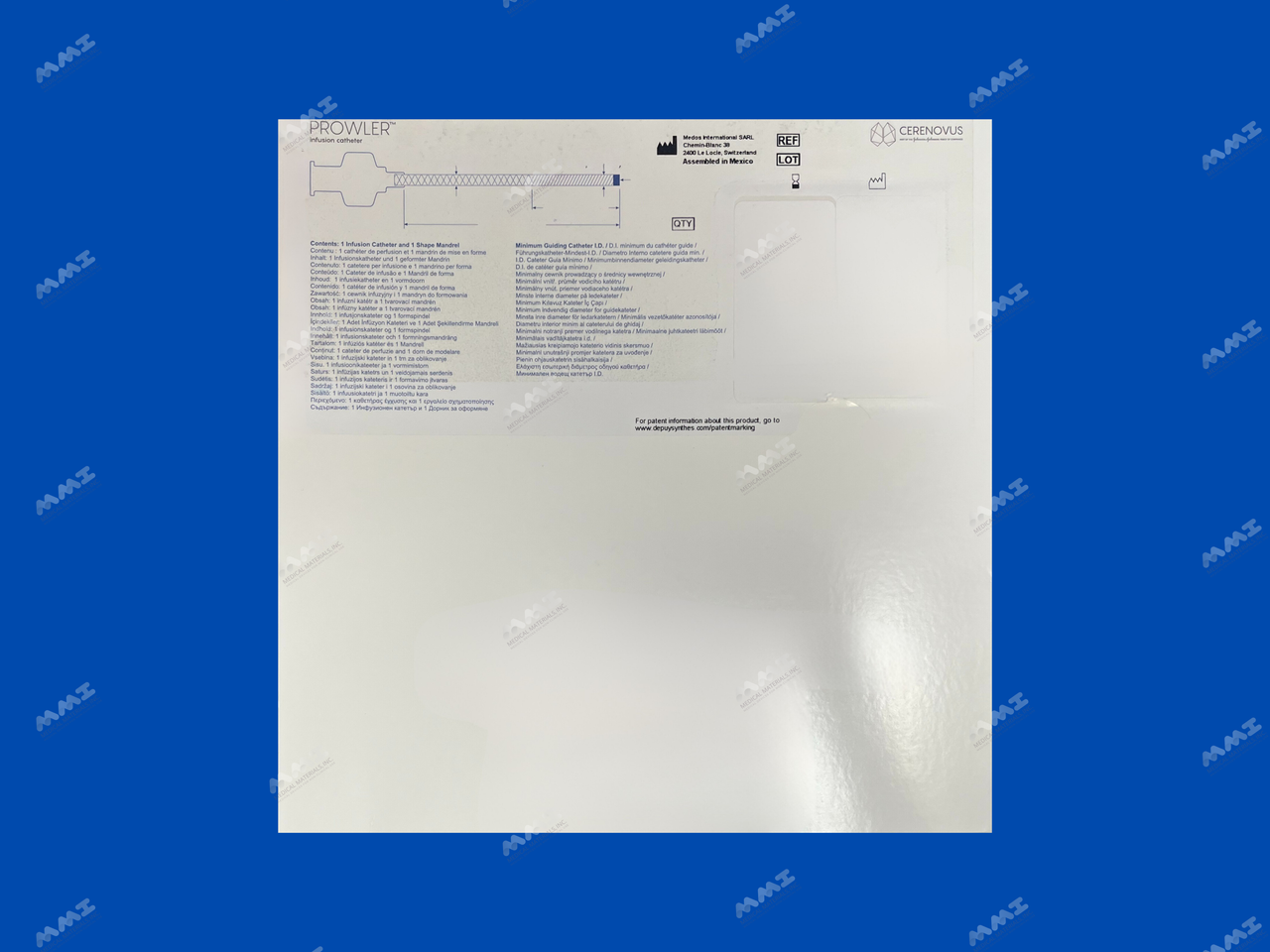 PROWLER 10 Infusion Catheter - 2 Markers - J-Tip - 2.3Fr (Proximal) x 1 ...