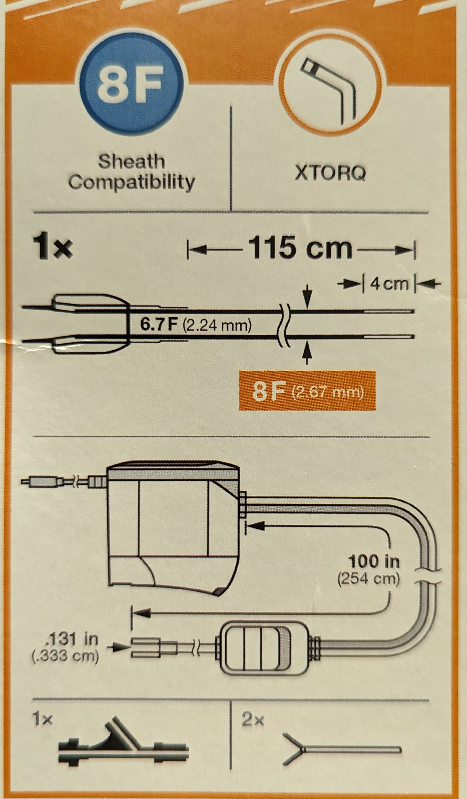 Penumbra Lightning 8 Indigo System - Aspiration Catheter 8 + Lightning ...