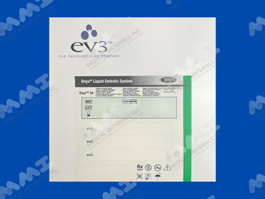 Onyx 34 Liquid Embolic System - 1.5mL Onyx Vial, 1.5mL DMSO, 1 Syringe Kit