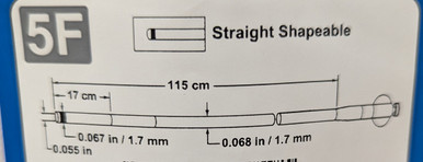 Sofia Distal Access Catheter - Straight Shapeable - 5Fr x 115cm