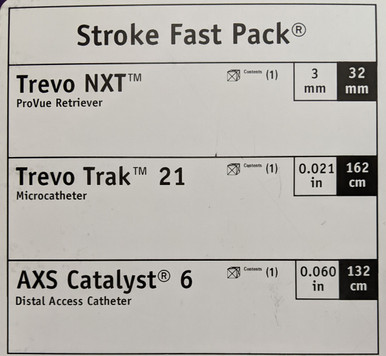 Stroke Fast Pack - Trevo NXT ProVue Retriever (3mm x 32mm), Trevo Trak ...