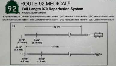 Route 92 Medical Full Length 070 Reperfusion System - Tenzing 7 ...