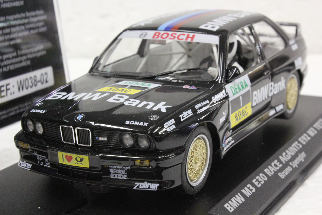 W038-04 Slotwings BMW M3 E30 DTM 1991, #31 1:32 Slot Car - Great Traditions