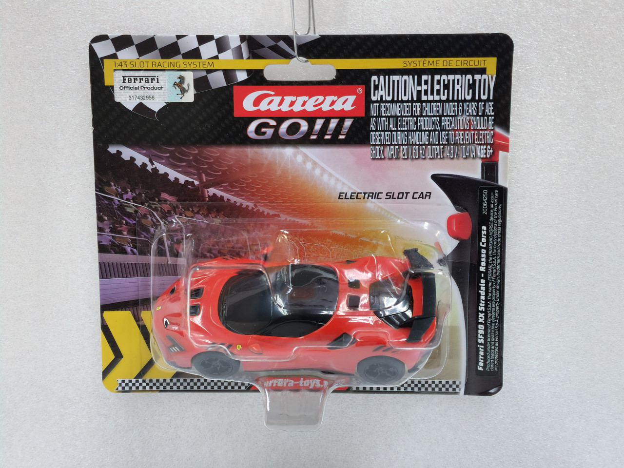 64250 Carrera GO!!! Ferrari SF-90 XX Stradale Rosso Corsa 1:43 Slot Car ...