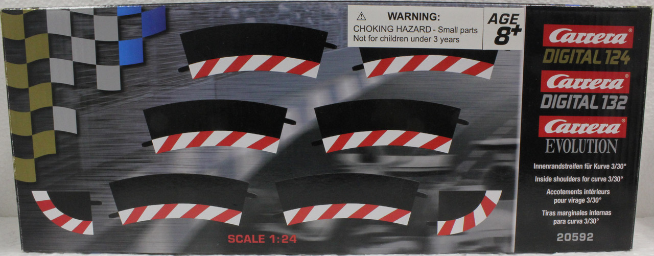 20592 Carrera Inside Shoulder / Border for Radius 3/30 Curve Track for ...