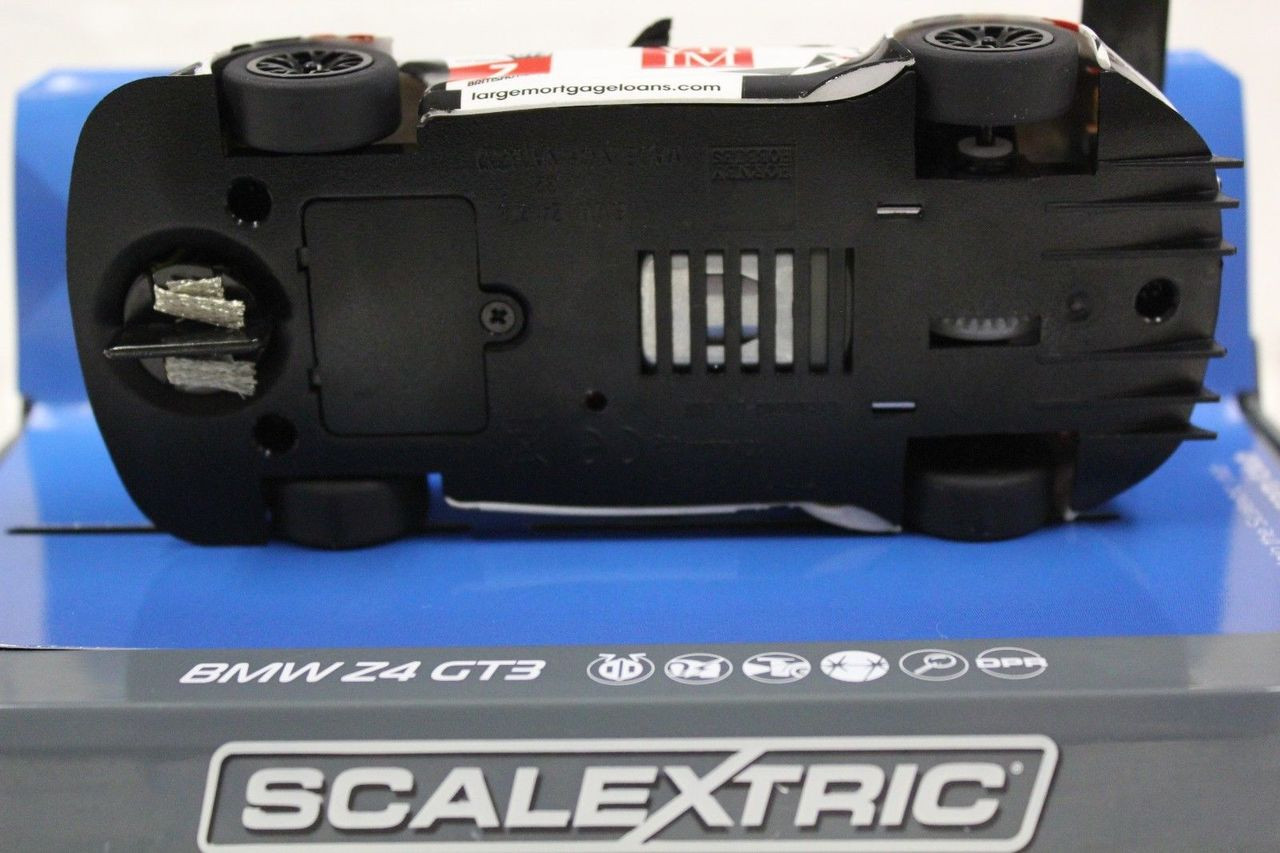 Scalextric C3848 BMW Z4 GT3 AMD Tuning #7 w/Lights 1/32 Slot Car *DPR ...