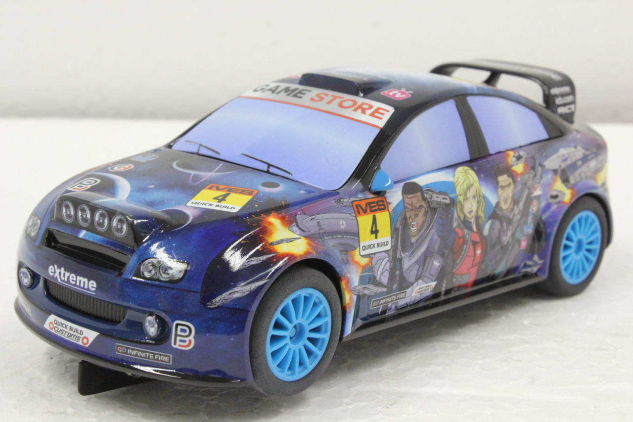 C3962 Scalextric Team Rally Space 1:32 Slot Car - Great Traditions