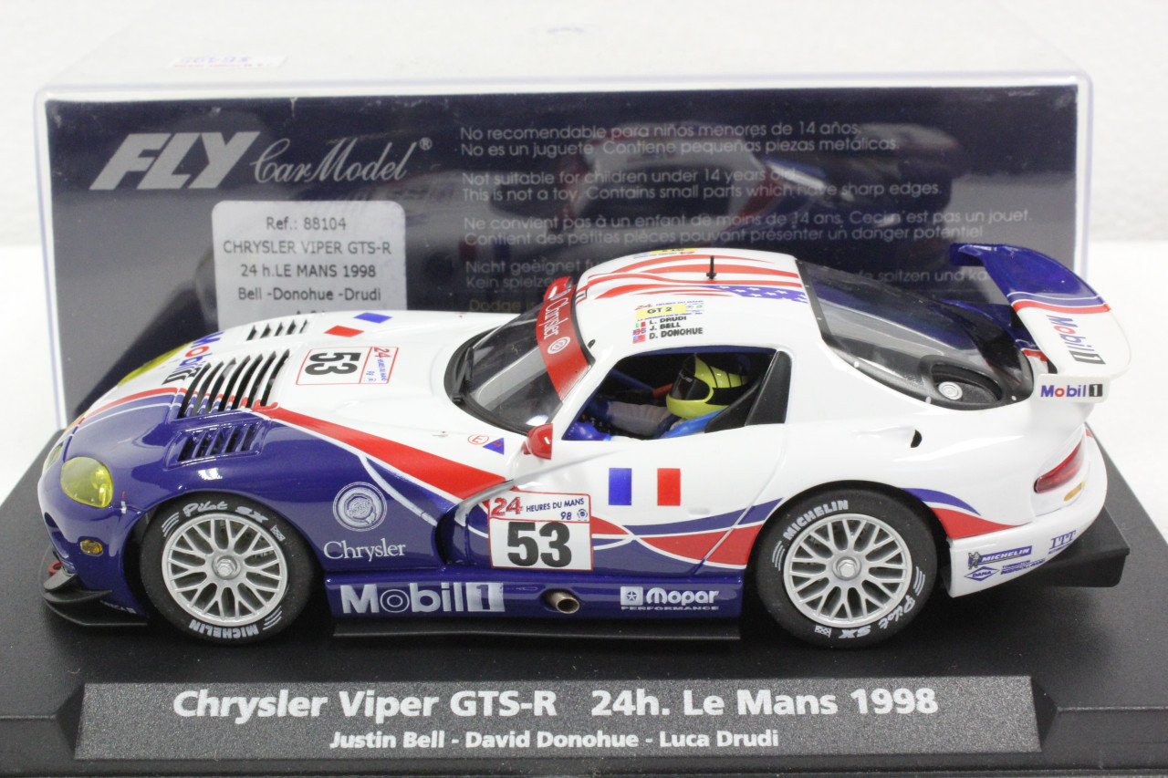 A84 Fly Chrysler Viper GTS-R 24H Le Mans 1998 Justin Bell/David Donohue ...