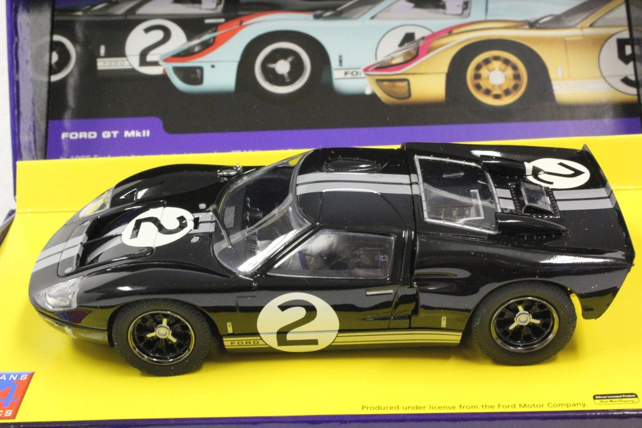 C2463A Scalextric Sport Ford GT MKII Le Mans 1966 Black/Silver, #2 1:32 ...