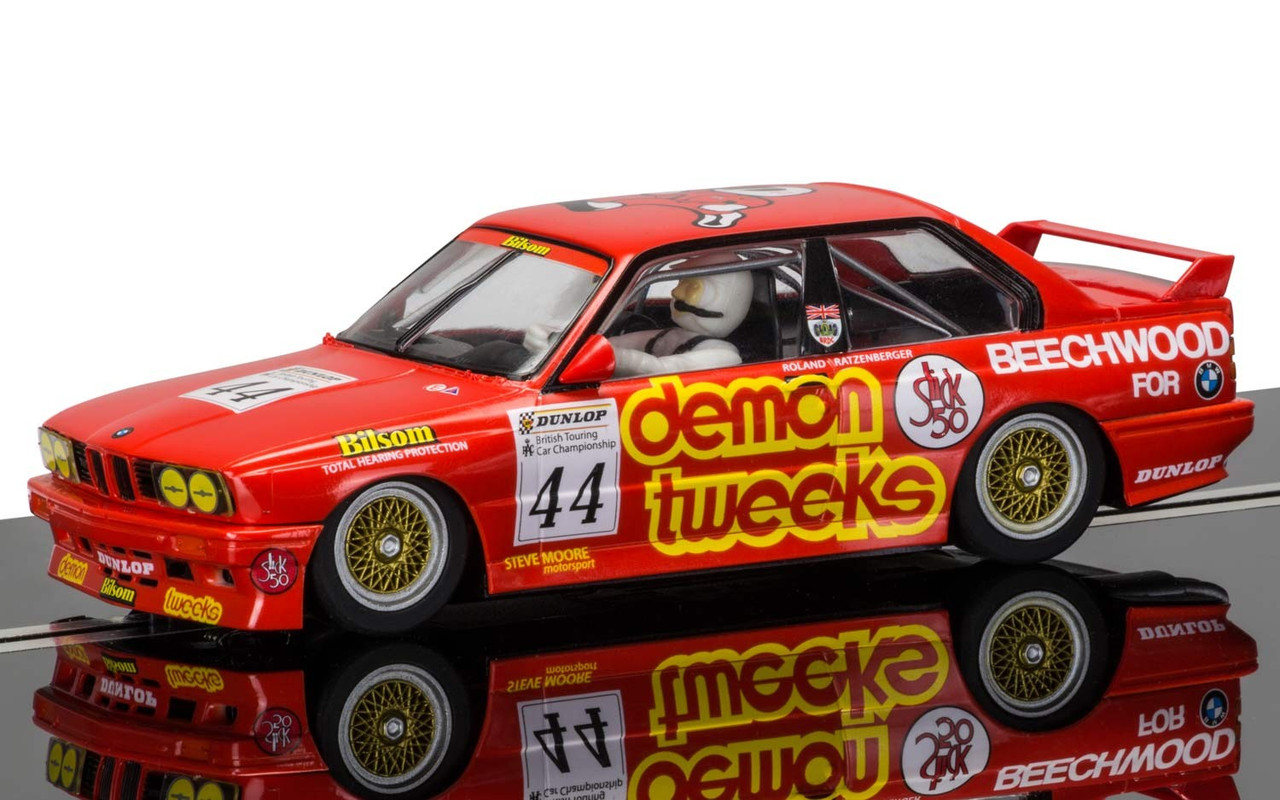 C3739 Scalextric BTCC BMW E30 M3 Demon Tweeks Brands Hatch 1988 1:32 ...