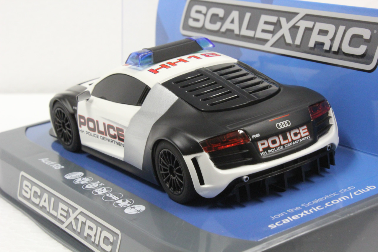 SEC3932 Carrera Digital 132/Scalextric Audi R8 Police Car 1:32 Slot Car ...