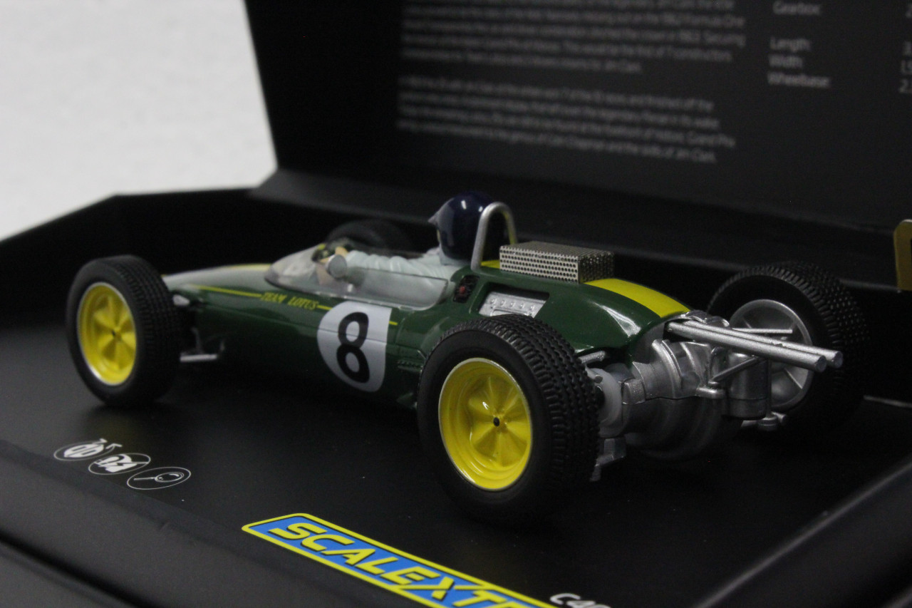 C4068A Scalextric Legends Lotus 25 Jim Clark 1963 Grand Prix 1:32 Slot ...