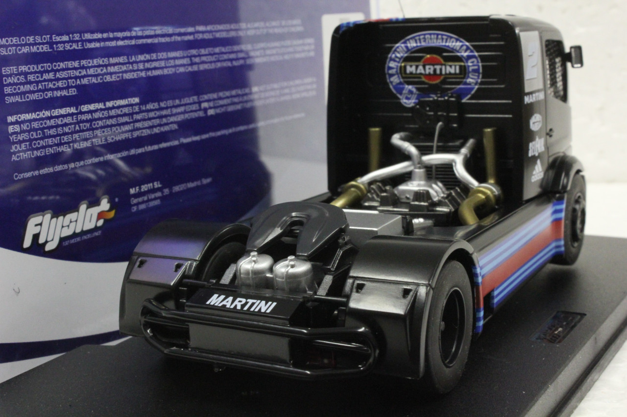 202312 Fly Mercedes-Benz Truck Martini Special Edition, #2 1:32 Slot ...