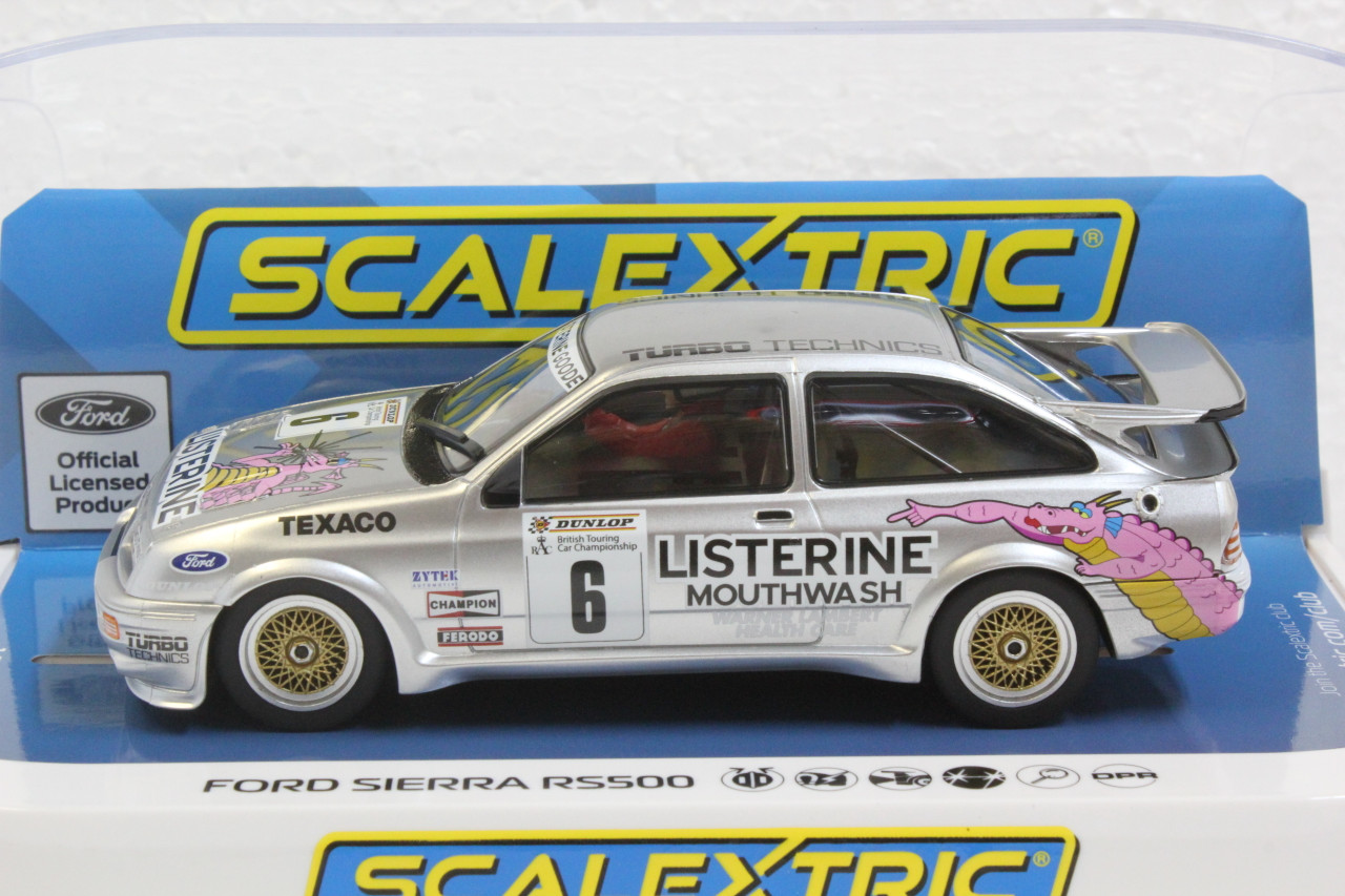 C4146 Scalextric Ford Sierra RS500 Graham Goode Racing, #6 1:32 Slot ...