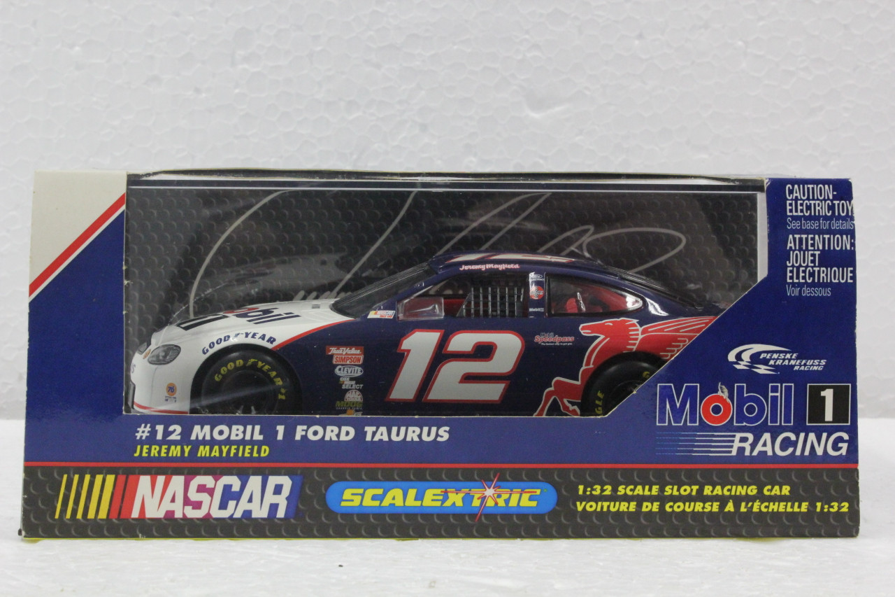 C2143 Scalextric Ford Taurus Mobil 1 Jeremy Mayfield, #12 1:32 Slot Car ...