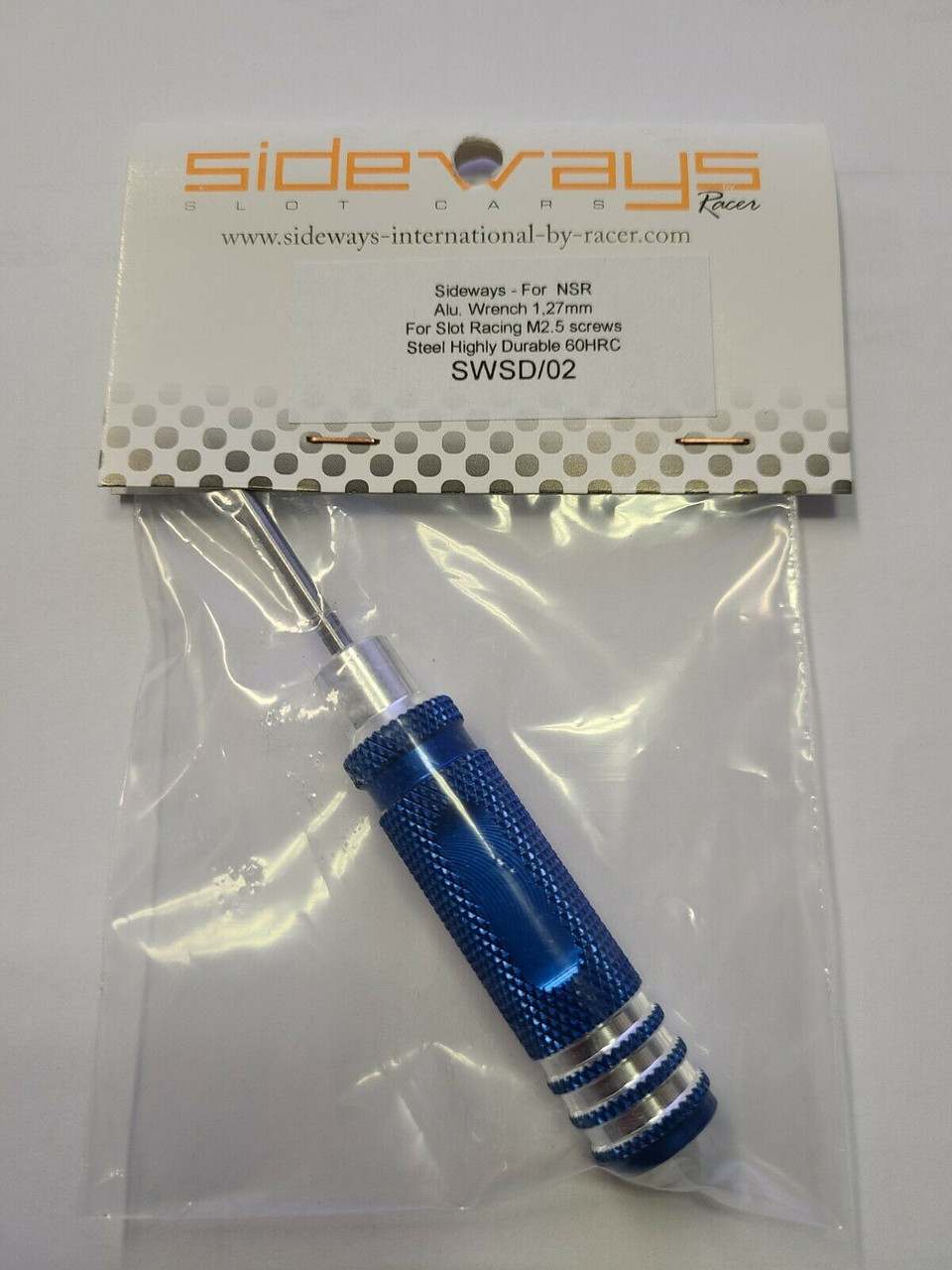 SWSD/02 Racer Sideways Aluminum Screwdriver 'Wrench' 1.3mm for M2.5 NSR ...