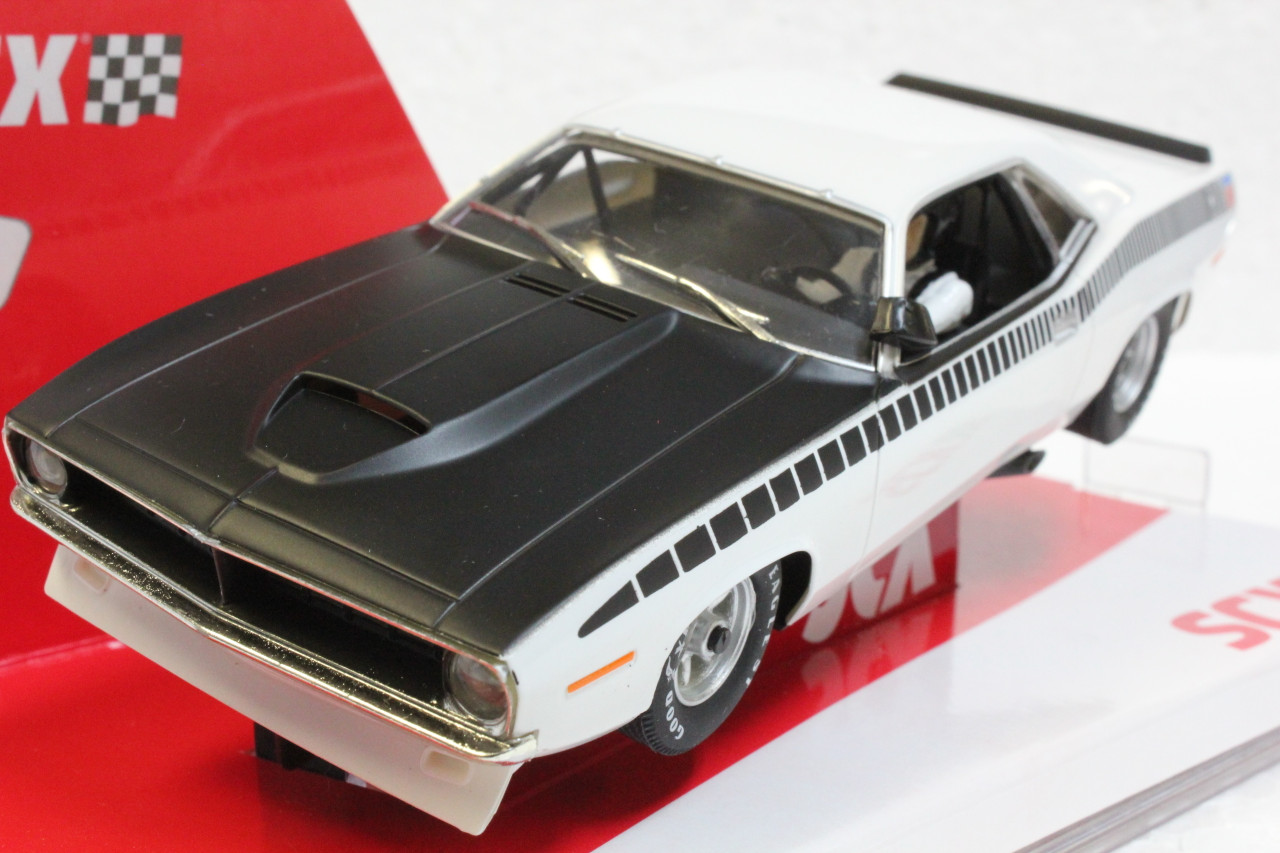 U10365X300-W SCX Plymouth Trans Am AAR CUDA Alpine White 1970 Limited ...