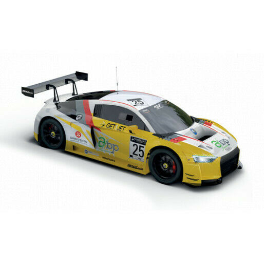 C10372X300 SCX Compact Audi R8 LMS GT3 ABP, #25 with Lights 1:43 Slot ...