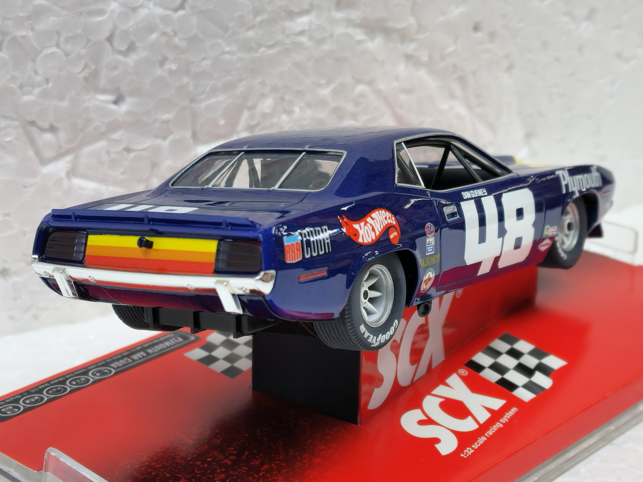 63580 SCX Plymouth Trans Am AAR CUDA Hot Wheels Dan Gurney #48 1970 ...