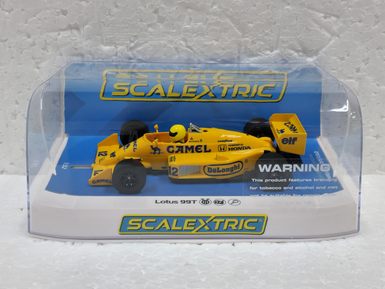 C4251 Scalextric Lotus 99T Monaco GP 1987 Camel Ayrton Senna, #12 1:32 ...
