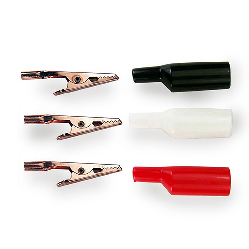 PMTR2007 Set of Solid Copper Clips with Insulating Boots 1:32 Slot Car ...