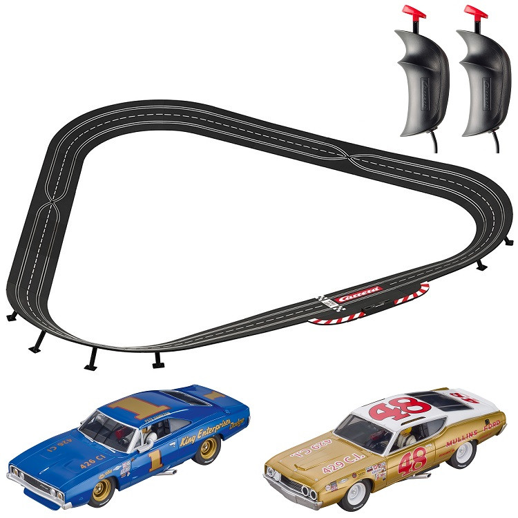 25241 Carrera Evolution Speedway Champions 1:32 Slot Car Set - Great ...