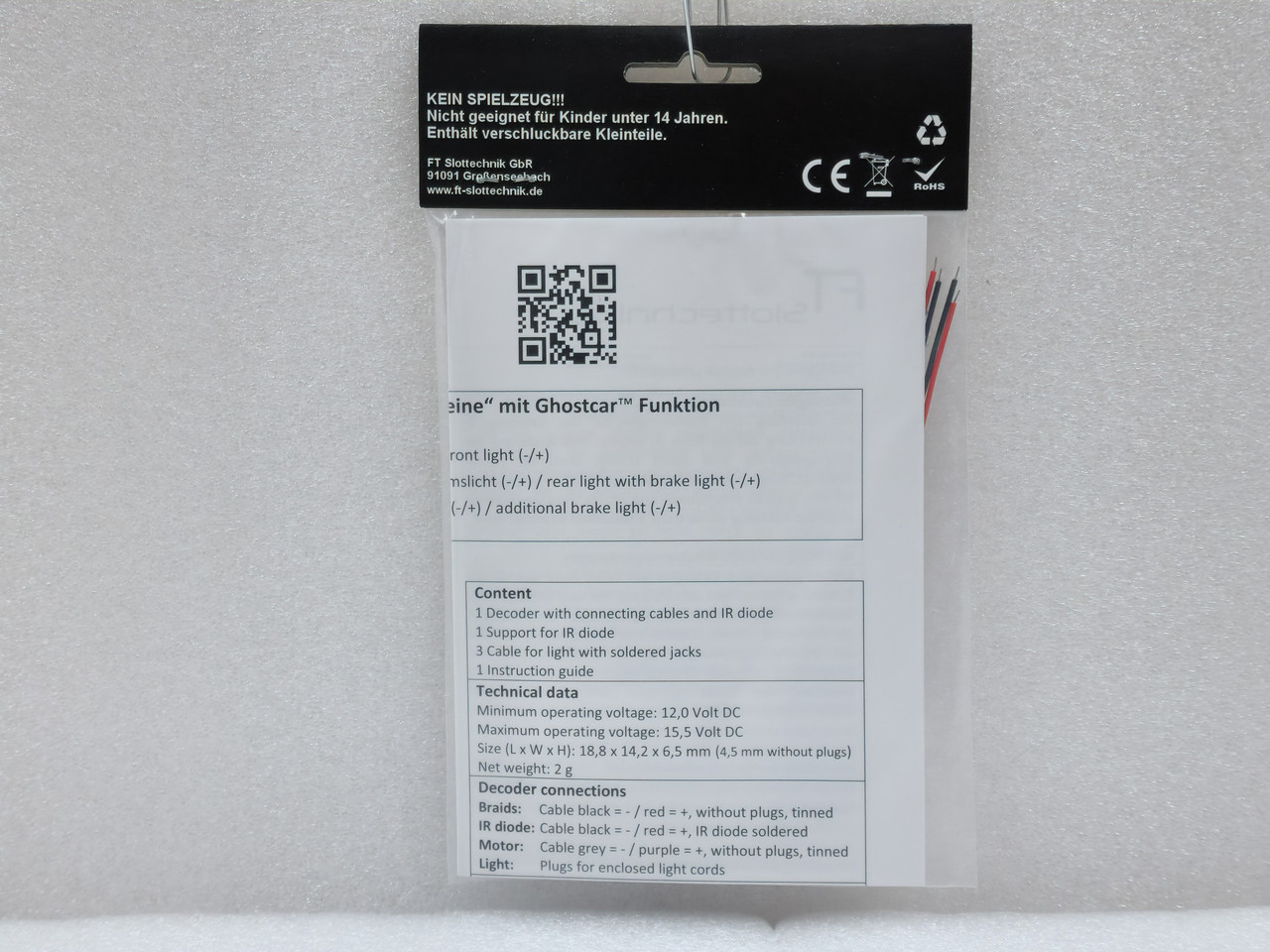 SCD2022 FT-Slottechnik Carrera Digital Decoder Chip 1:32 Slot Car Part ...